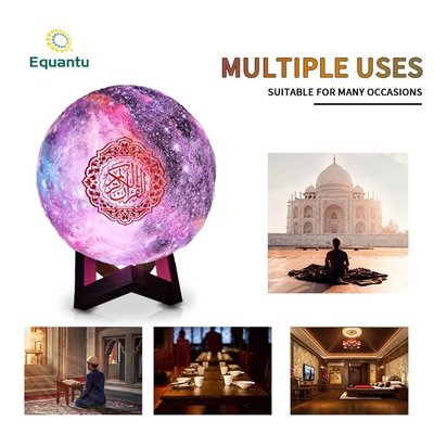 Muslim 3D Bluetooth Lunar Quran Moon Lamp