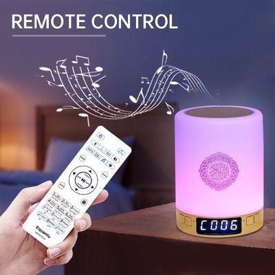 Azan Time Equantu SQ122 2000mah Quran Touch Lamp Player